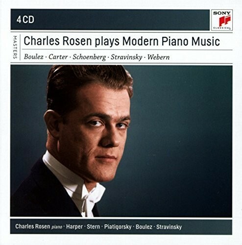Charles Rosen Plays Modern Piano Music by Boulez / Carter / Schoenberg ...