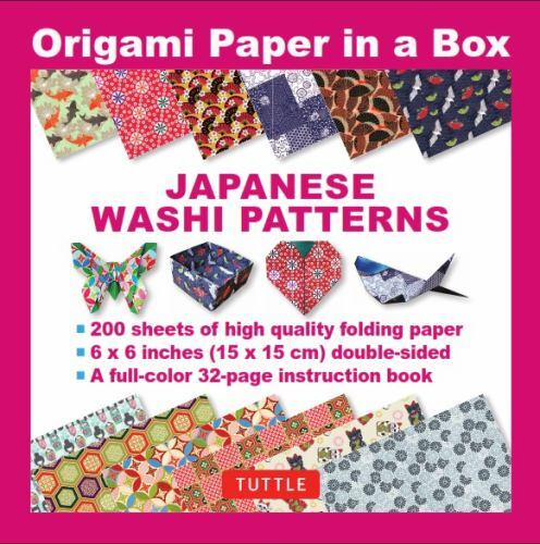 Origami Paper in a Box - Japanese Washi Patterns by Tuttle Tuttle ...
