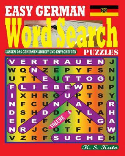 EASY GERMAN Word Search Puzzles. Vol. 4 by K. Kato (2017, Trade ...