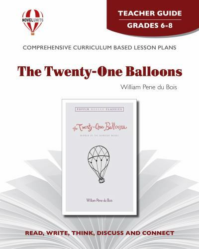Twenty-One Balloons Novel Units Teacher Guide by Novel Units (2019 ...