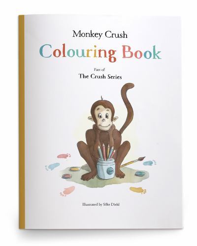 Monkey Crush Colouring Book (2022, Trade Paperback) for sale online | eBay