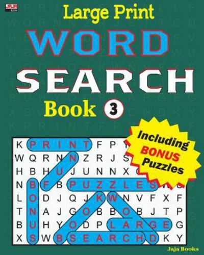 Large Print WORD SEARCH Book by Jaja Jaja Books (2018, Trade Paperback ...
