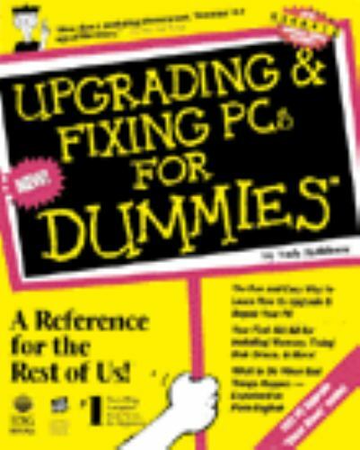 Upgrading and Fixing PCs for Dummies by Andy. Rathbone (1993, Trade ...