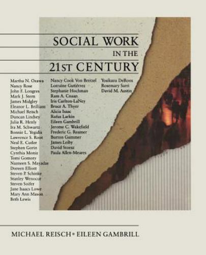Social Work in the 21st Century by Eileen D. Gambrill (1997, Trade ...