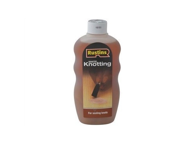 RUSTINS 300ML WHITE KNOTTING SEALER SOLUTION FOR SEALING KNOTS ...