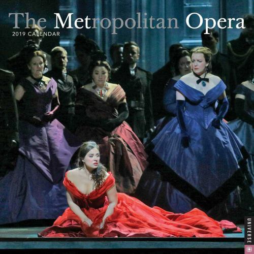 Metropolitan Opera 2019 Wall Calendar by Metropolitan Metropolitan Opera (2018, Calendar) for ...