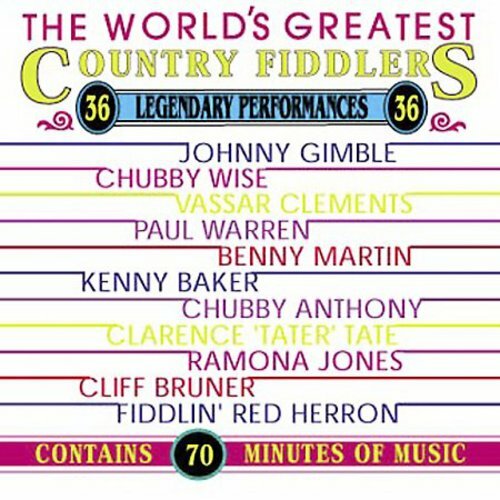 World's Greatest Country Fiddlers by Various (CD, 1995) for sale online ...