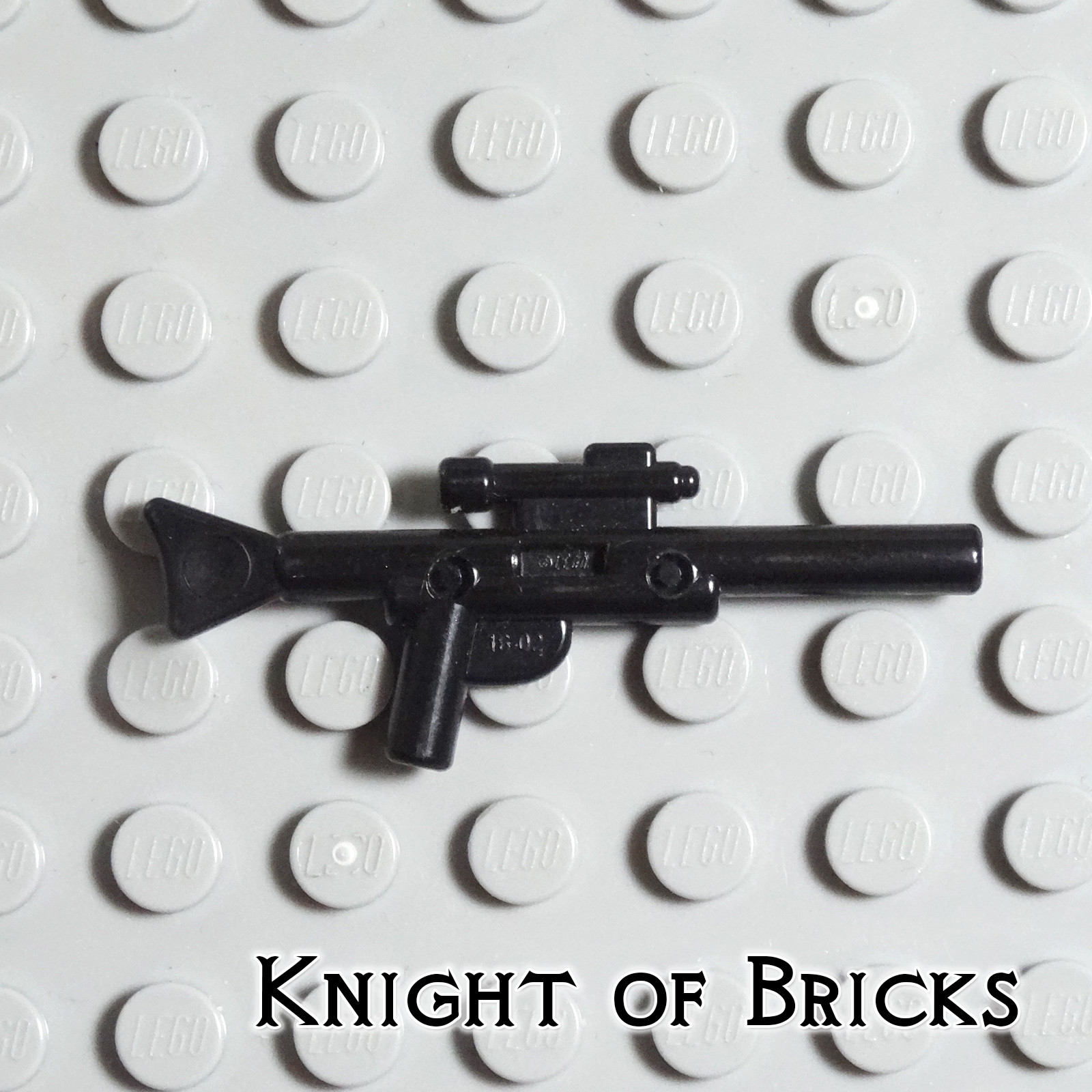 LEGO Minifigure BLACK Star Wars Weapon Gun Blaster Long Rifle Sniper | eBay