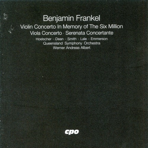 Concerto for Violin & Orchestra Op 24 by Frankel / Albert (CD, 1998 ...