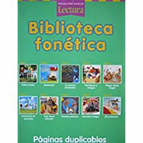 Houghton Mifflin Reading Spanish : Phonics Library Theme 3 Level 1 by ...