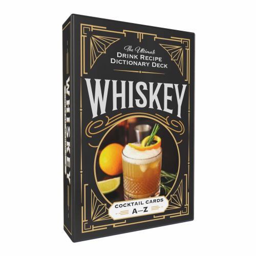 Whiskey Cocktail Cards A-Z : The Ultimate Drink Recipe Dictionary Deck by Adams Media (2023 ...