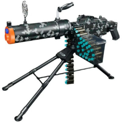 M1917 Heavy Machine Gun, Manual/Auto Model Toy Gun with 100+ Feet ...