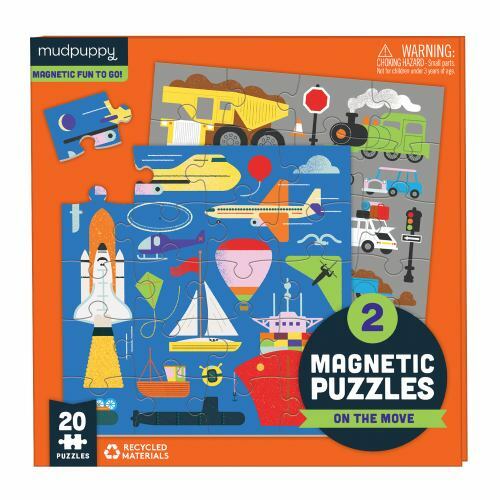 On the Move Magnetic Puzzle Set by Mudpuppy (2021, Merchandise, Other ...