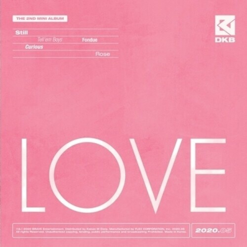 Love (Incl. 64pg Booklet, Photocard + Postcard) by Dkb (CD, 2020) for ...