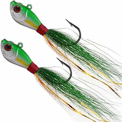 Saltwater Lures - Saltwater Bucktail Jigs