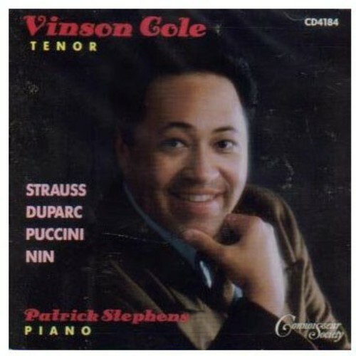 Turina, J. : Vinson Cole in Recital by Vinson Cole (CD, 1995) for sale ...