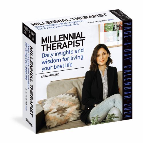 Millennial Therapist Page-A-Day Calendar 2024 : Daily Insights and Wisdom for Living Your Best ...