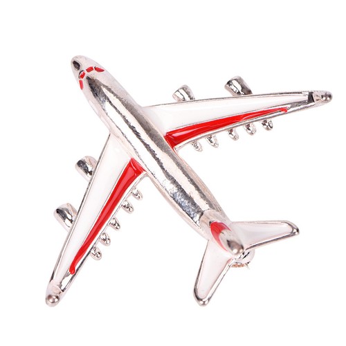 Airplane Brooch Alloy Brooch Pin Fighter Aircraft Model Jet Flight Pin ...