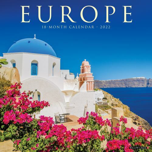 Europe 2022 Wall Calendar by Willow Creek Press (2021, Calendar) for ...
