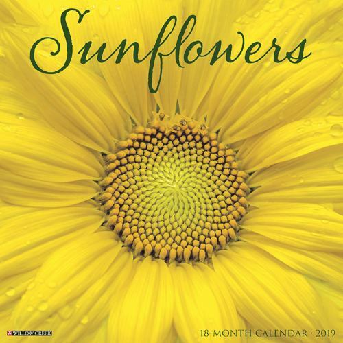 Sunflowers 2019 Wall Calendar by Willow Creek Press Inc. Staff (2018 ...