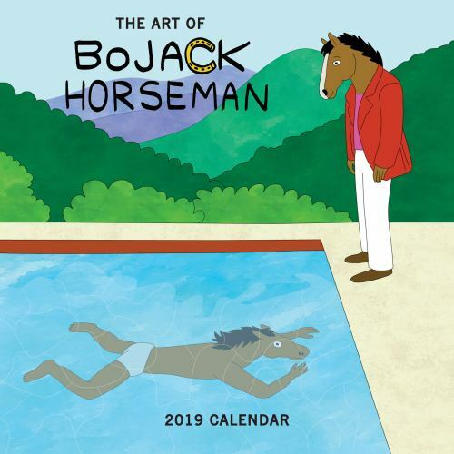 BoJack Horseman 2019 Wall Calendar : The Art of the Art by Bojack ...