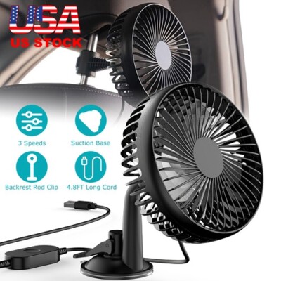360 Rotating Cooling | Car Air Cooler Fan Air Conditioner