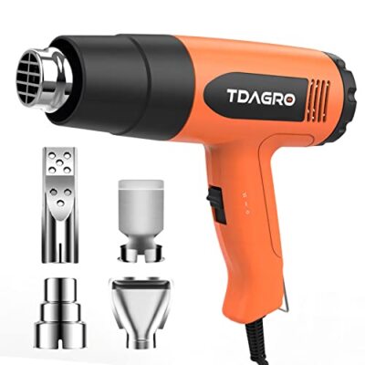 Heat Gun 1600w Dual Temperature Settings With 4