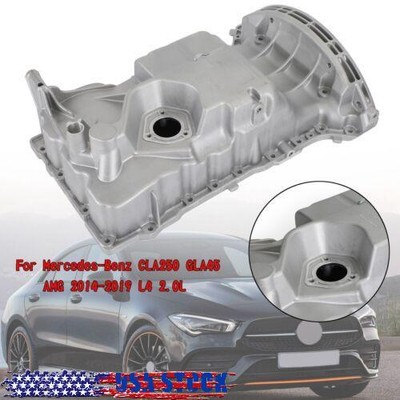 Engine Oil Pan 2700107600 For Mercedes-Benz CLA250 GLA45 AMG 14-19 L4 2 ...
