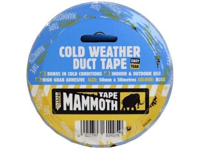 12X EVERBUILD COLD WEATHER DUCT TAPE BONDS HOLDS ALL WEATHER ADHESIVE ...