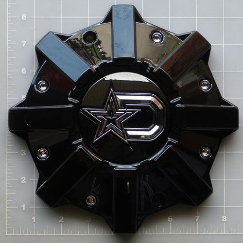 Dropstars Gloss Black Wheel Center Cap 6056B212 S1209-08 Dropstars Gloss Black Wheel Center Cap 6056B212 S1209-08