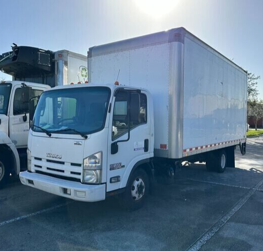 2014 Isuzu Npr-hd 18ft Box Truck W/ Wide Liftgate - Low Mileage! - Read! - Used Isuzu Isuzu Npr ...