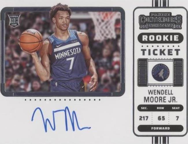 2022-23 Panini Contenders - Rookie Ticket Autograph Variation Wendell ...