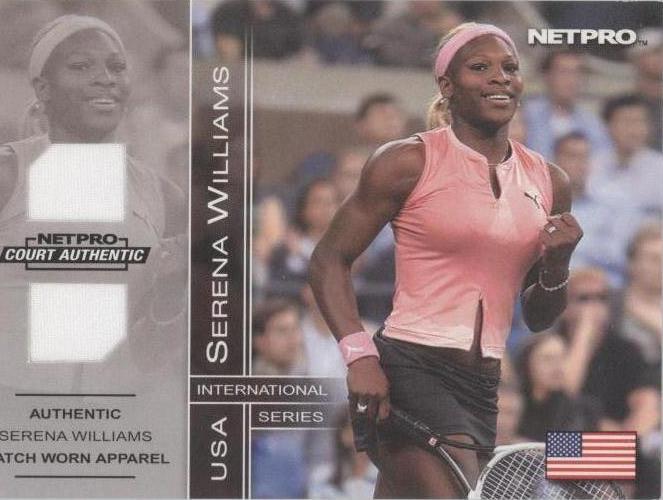 2003 NetPro International Series - Court Authentic Apparel #2D Serena Williams (MEM, RC) for ...