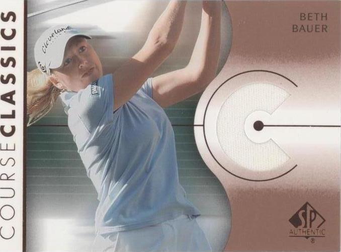 2003 SP Authentic - Course Classics Golf Shirts Beth Bauer #CC-BB (MEM ...