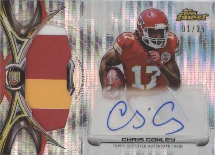 2015 Topps Finest - Rookie Refractor Autographed Patch Pulsar Refractor ...