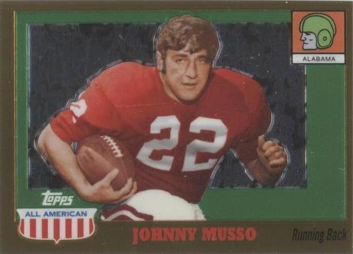 2005 Topps All American Retired Edition - Johnny Musso #37 Chrome Gold ...