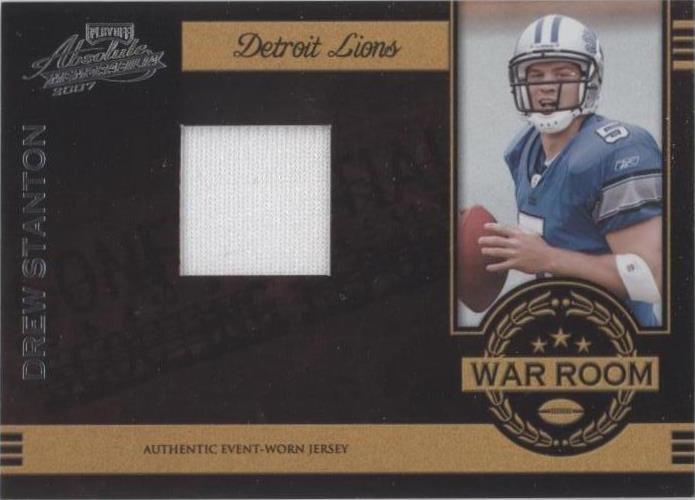 2007 Playoff Absolute Memorabilia - War Room Materials #WR-8 Drew ...