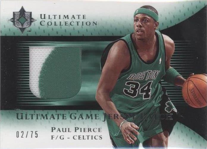 2005-06 Ultimate Collection - Ultimate Game Jersey Patch #UJP-PP Paul ...