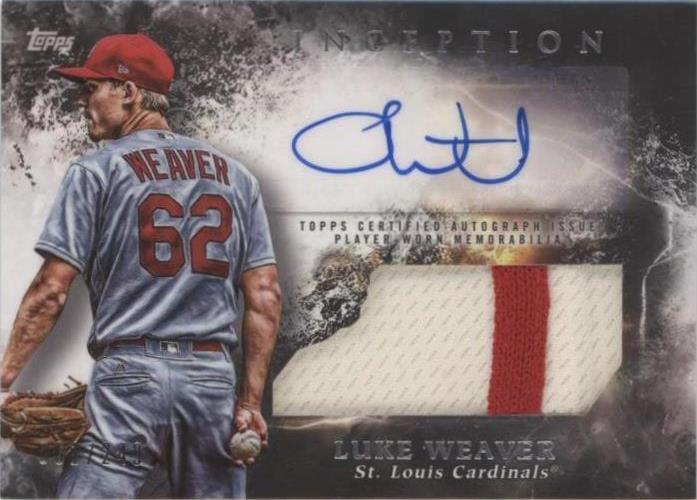 2018 Topps Inception - Inception Autographed Patches #IAP-LW Luke ...