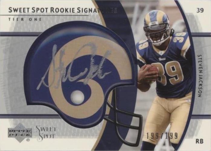 2004 Upper Deck Sweet Spot - Rookie Signatures Tier One #284 Steven ...
