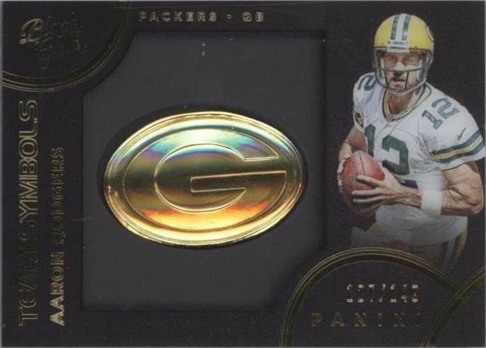 2015 Panini Black Gold - Team Symbols #TMS-21 Aaron Rodgers /149 for ...