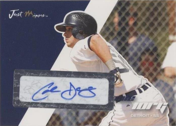 2008 Just Minors Just Autographs - Cale Iorg #35 Autographs (AU, RC ...