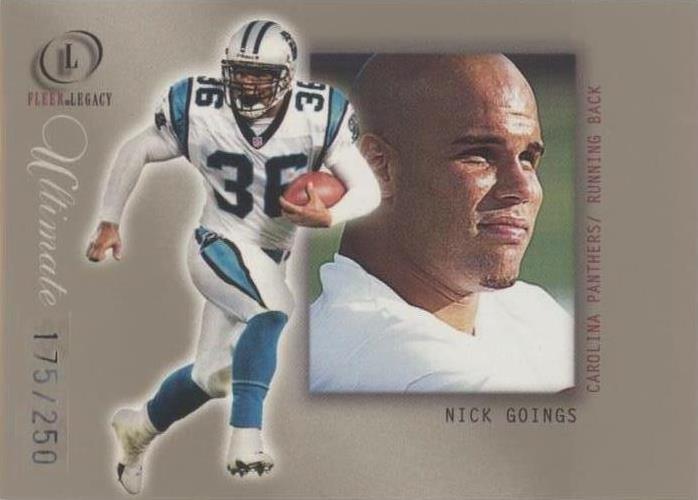 2001 Fleer Legacy - Rookie Ultimate Legacy #102 Nick Goings /250 (RC ...