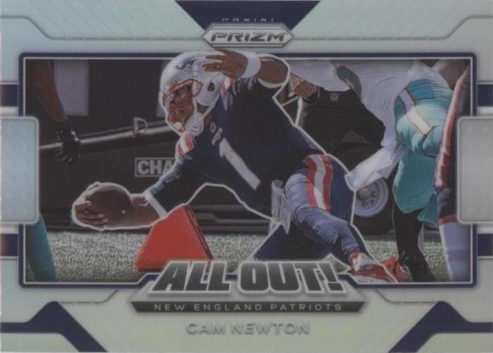 2021 Panini Prizm - All Out! Cam Newton #12 for sale online | eBay