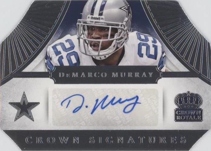 2014 Panini Crown Royale - Crown Signatures #CS-DM DeMarco Murray /25 ...