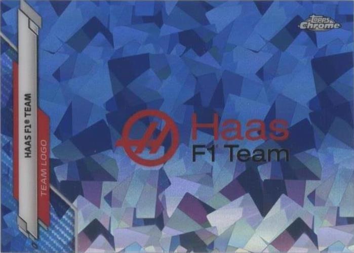 2020 Topps Chrome Sapphire Edition Formula 1 - Team Logos Haas F1 Team ...