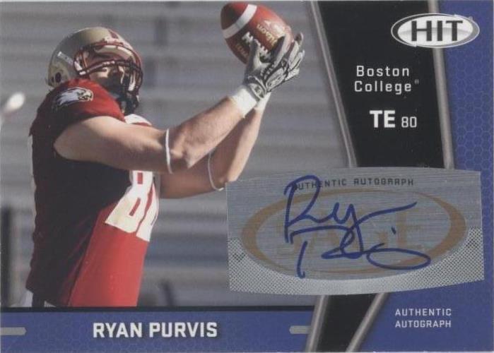 2009 SAGE Hit - Autographs Ryan Purvis #A40 (AU, RC) for sale online | eBay