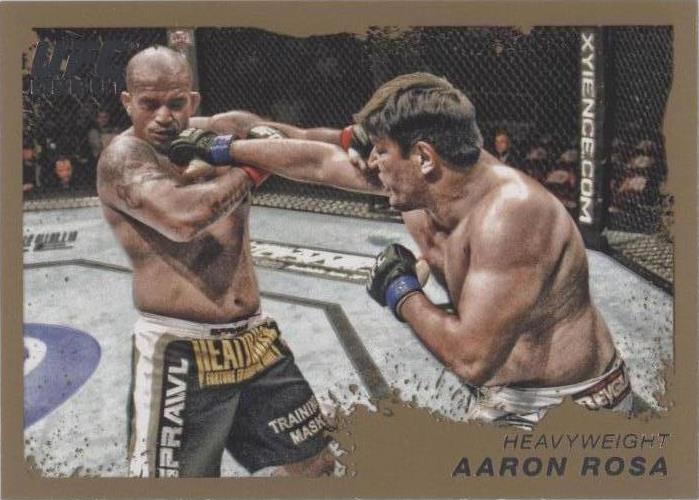 2011 Topps UFC Moment of Truth - Gold #170 Aaron Rosa (RC) for sale ...