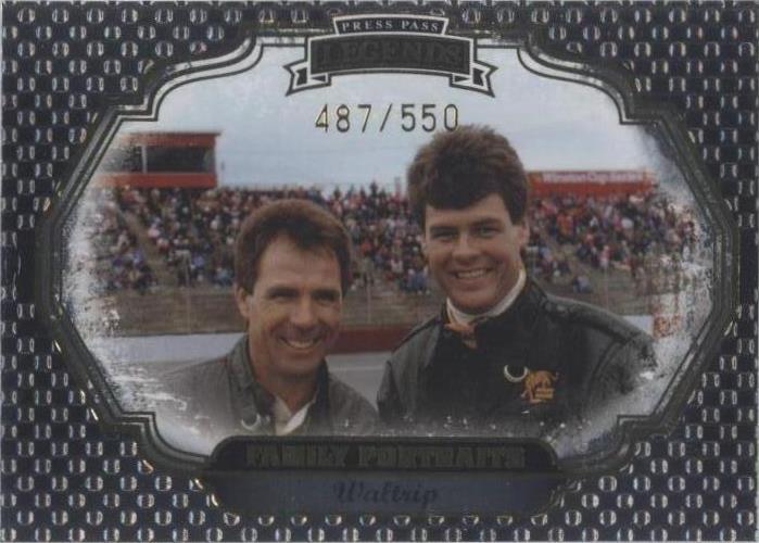 2009 Press Pass Legends - Family Portraits #FP25 Darrell Waltrip ...
