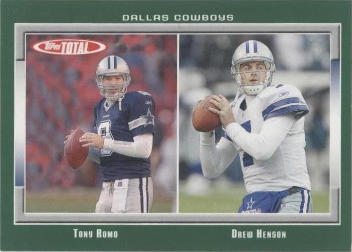 2006 Topps Total - #77 Tony Romo, Drew Henson for sale online | eBay
